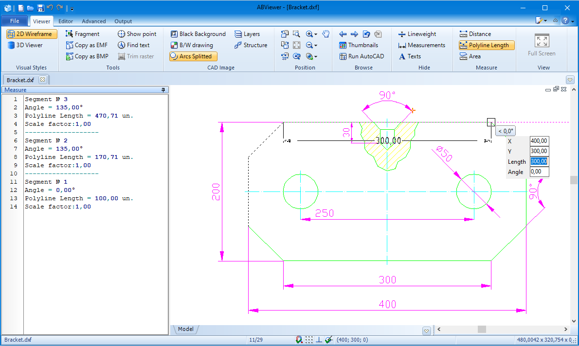 ABViewer Screenshots CADSoftTools AutoCAD DWG DXF HPGL PLT SVG